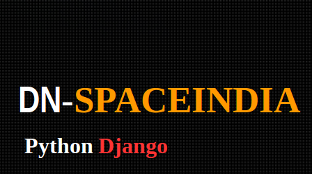 Setting new project with DJANGO from windows cmd || DN-SPACE